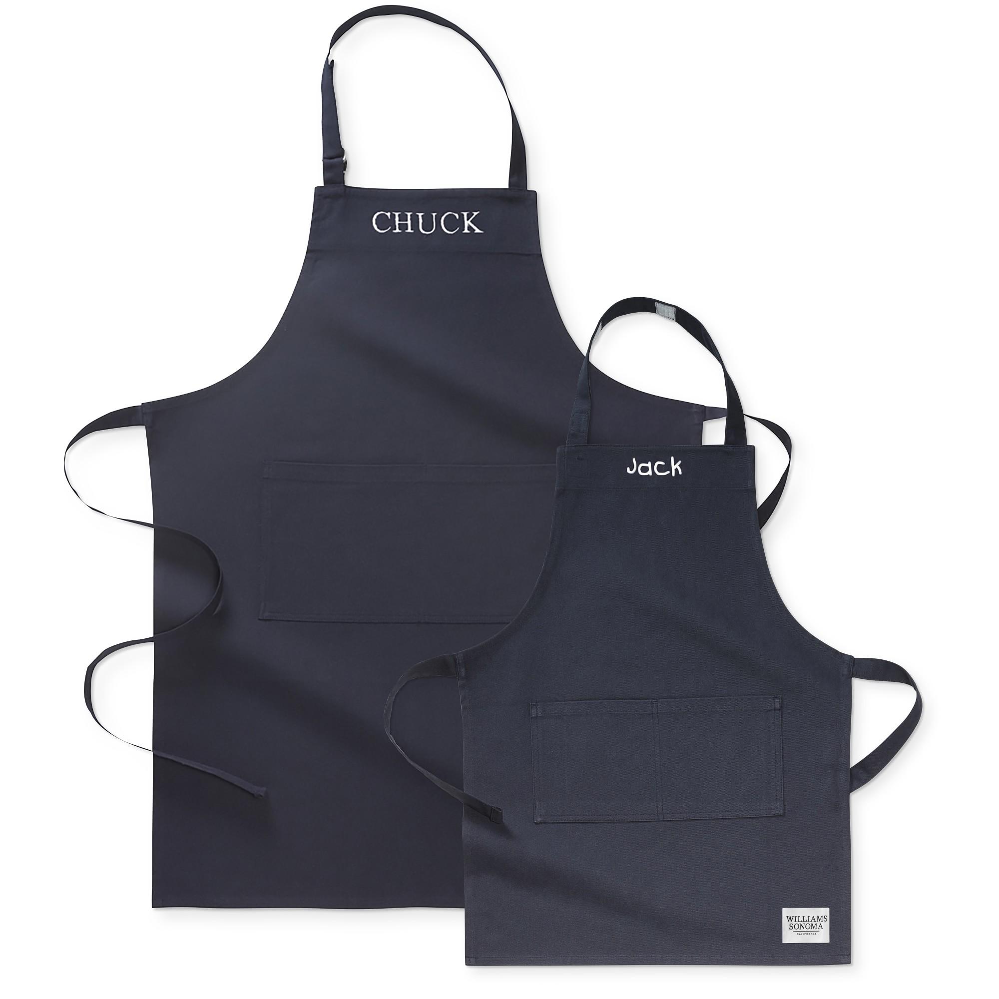Williams Sonoma Classic Solid Adult Kid Aprons Williams Sonoma Australia